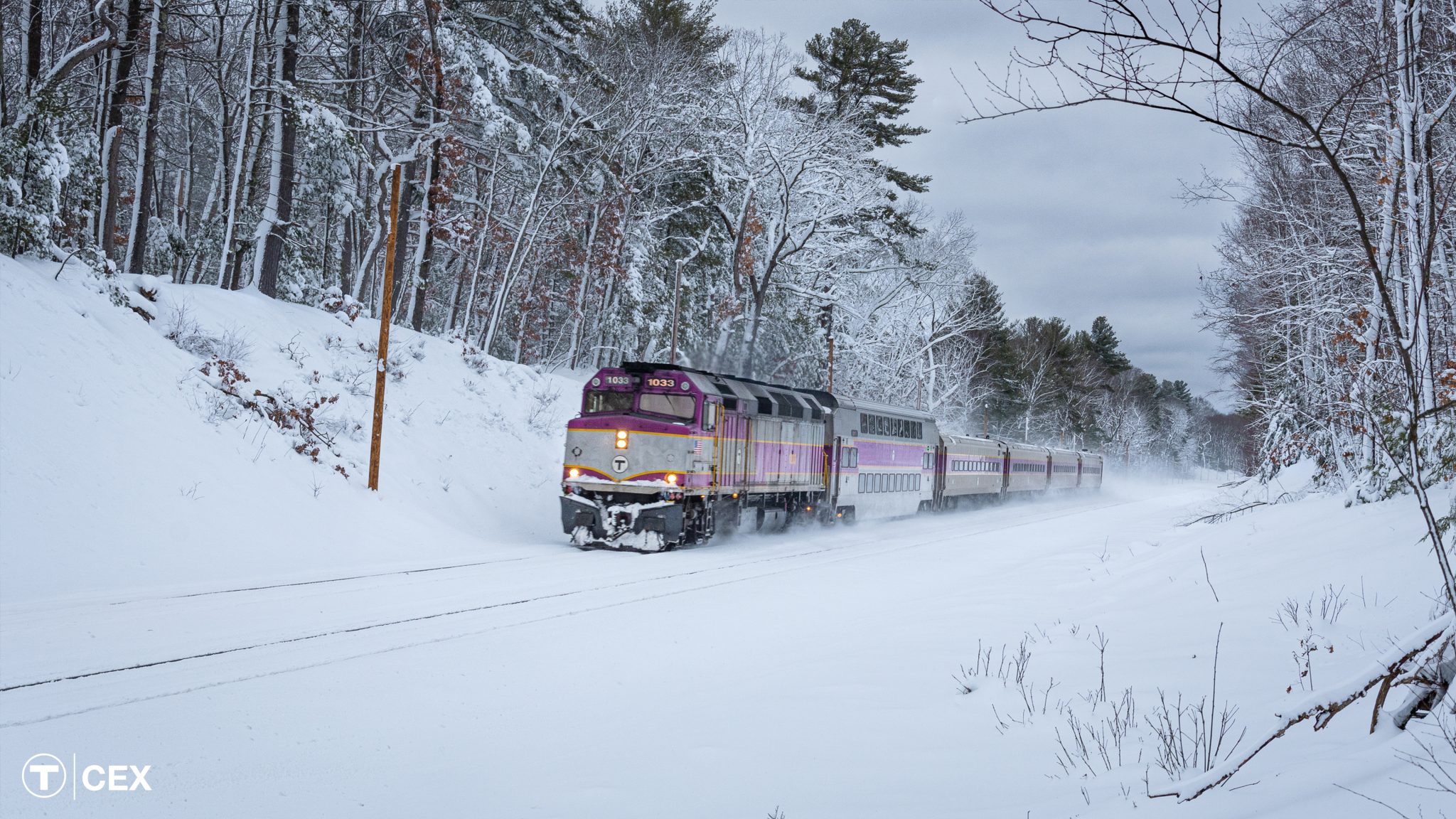Walk in a Winter Wonderland with Help from the Commuter Rail