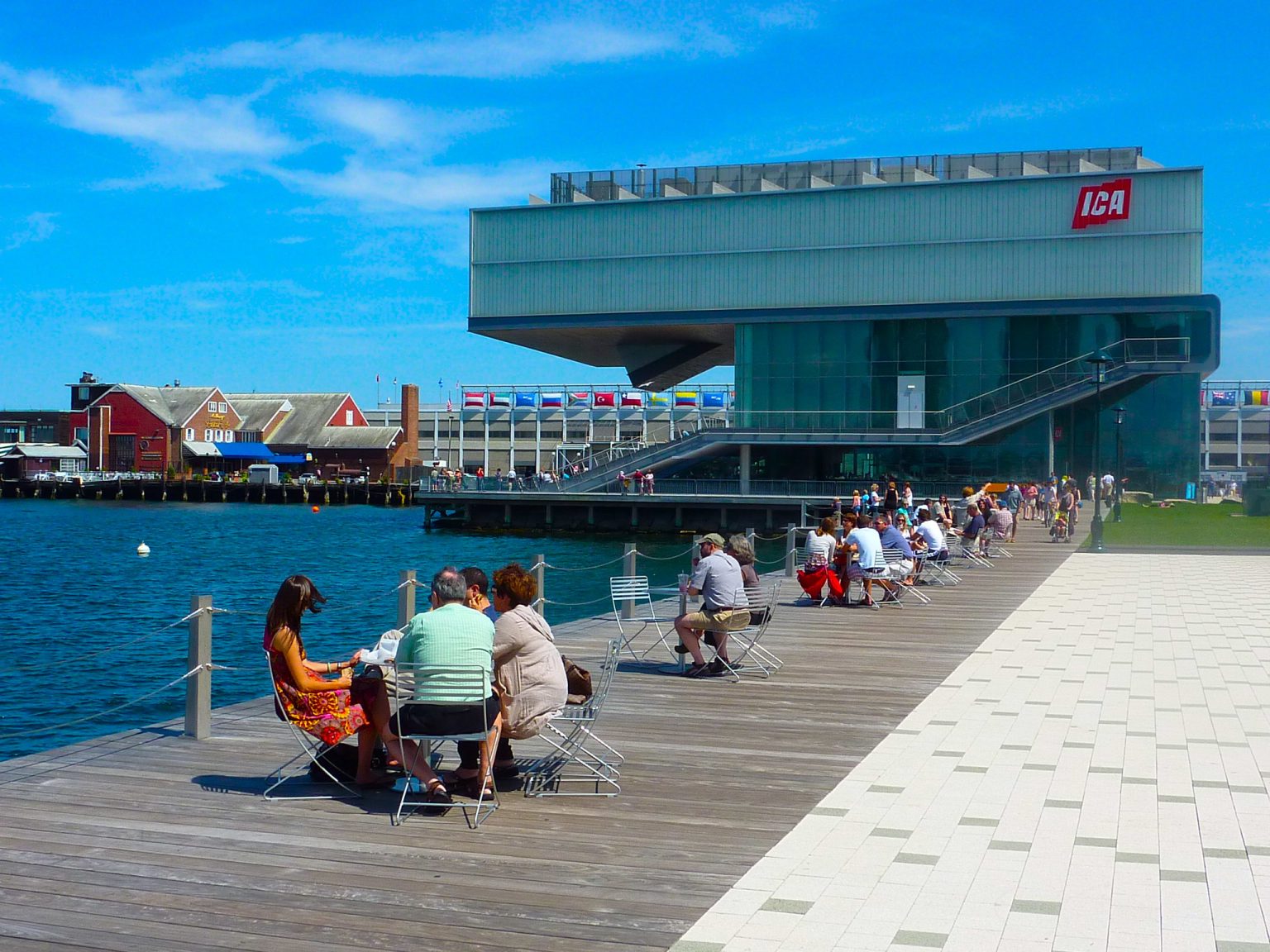 Needham Line on the Commuter Rail