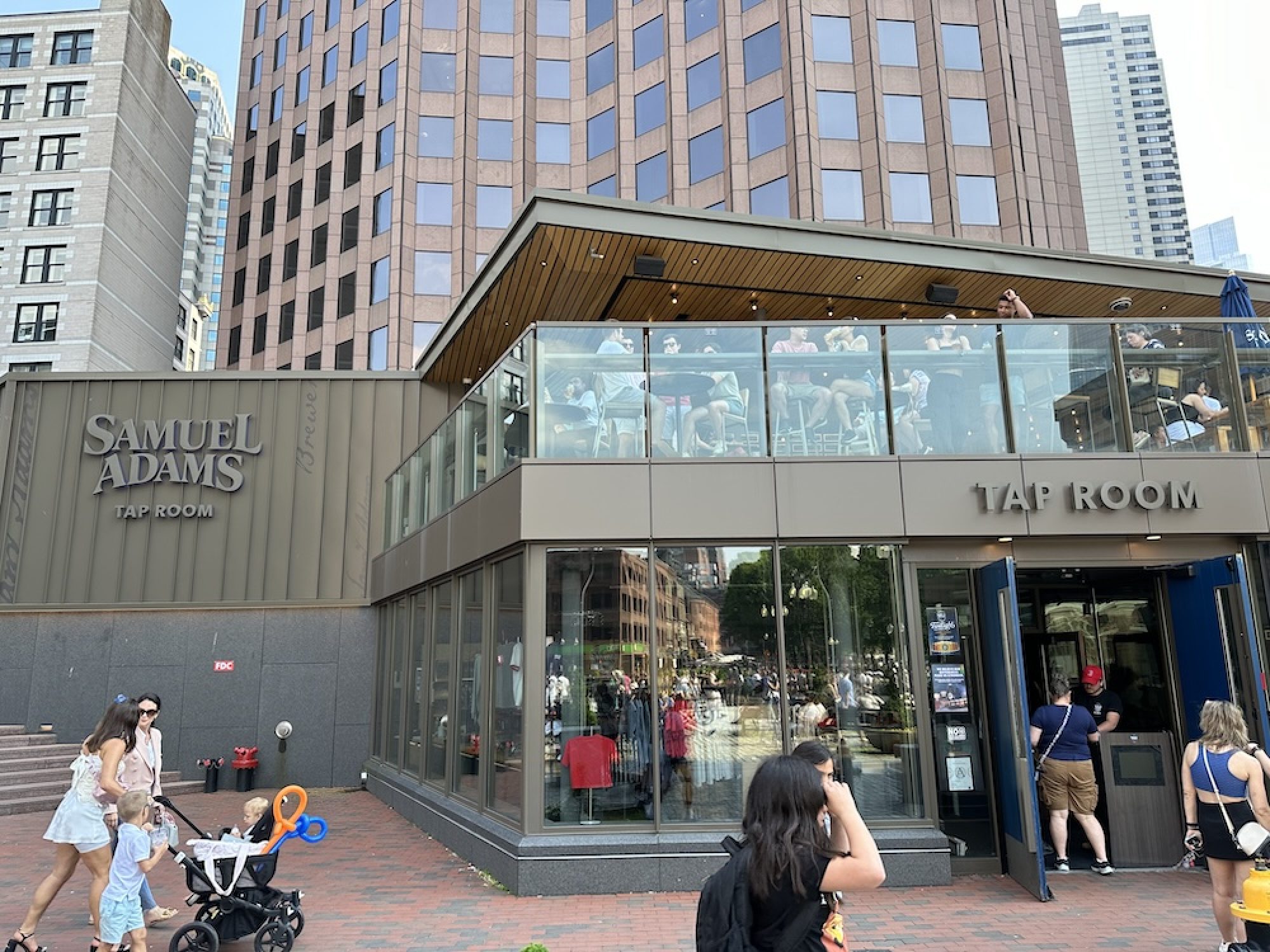 Needham Line on the Commuter Rail