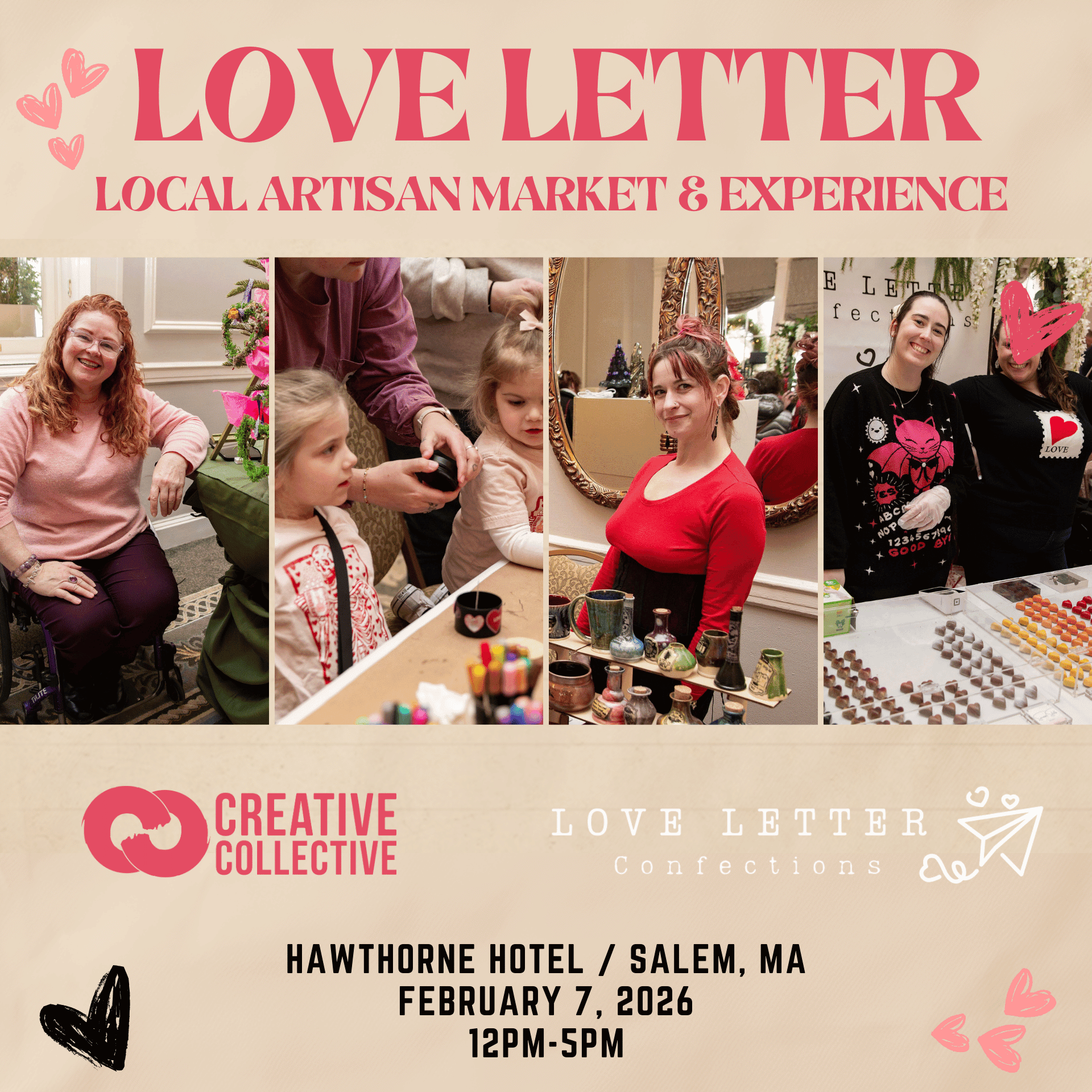 Love Letter Artisan Market at the Hawthorne Hotel - Keolis Commuter ...