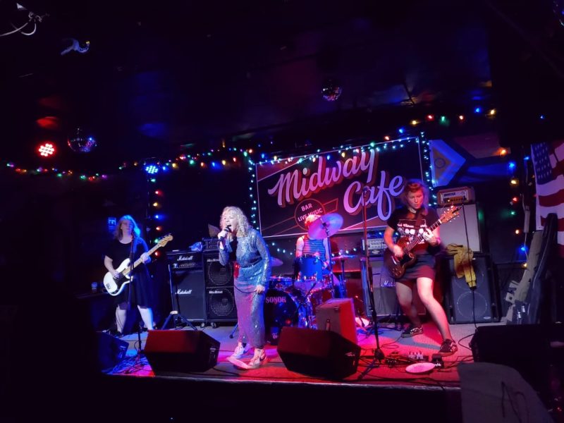 Needham Line on the Commuter Rail