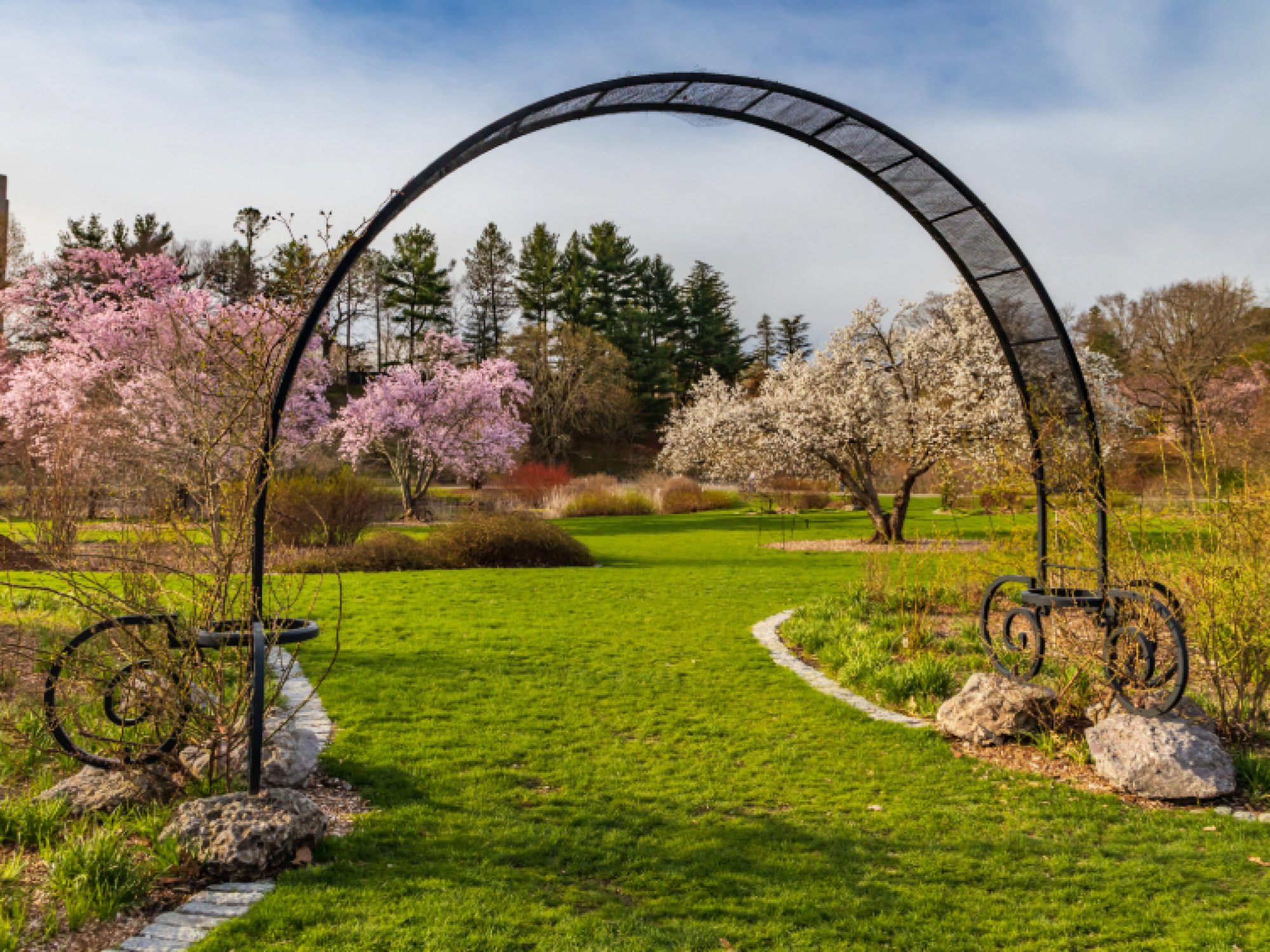Needham Line on the Commuter Rail