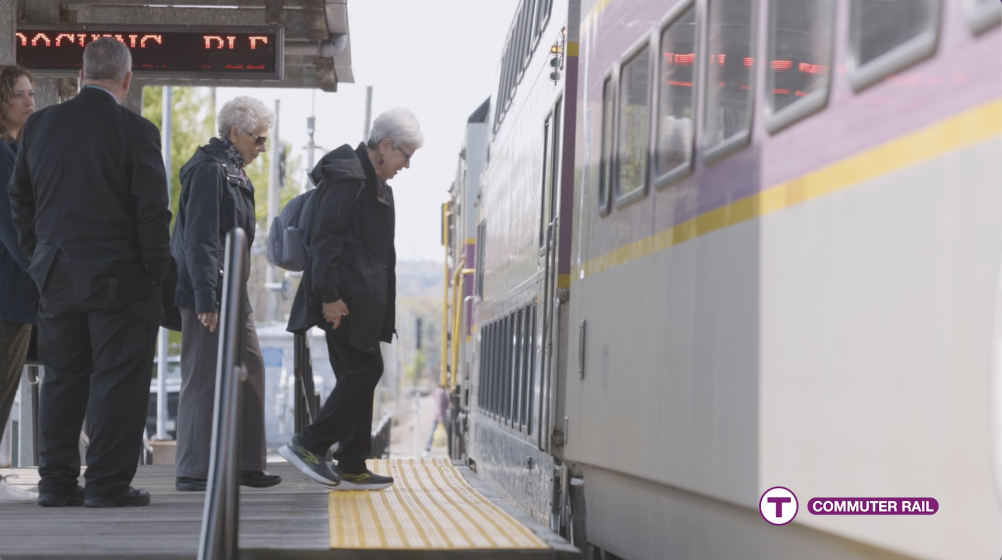 Franklin/Foxboro Line on the Commuter Rail