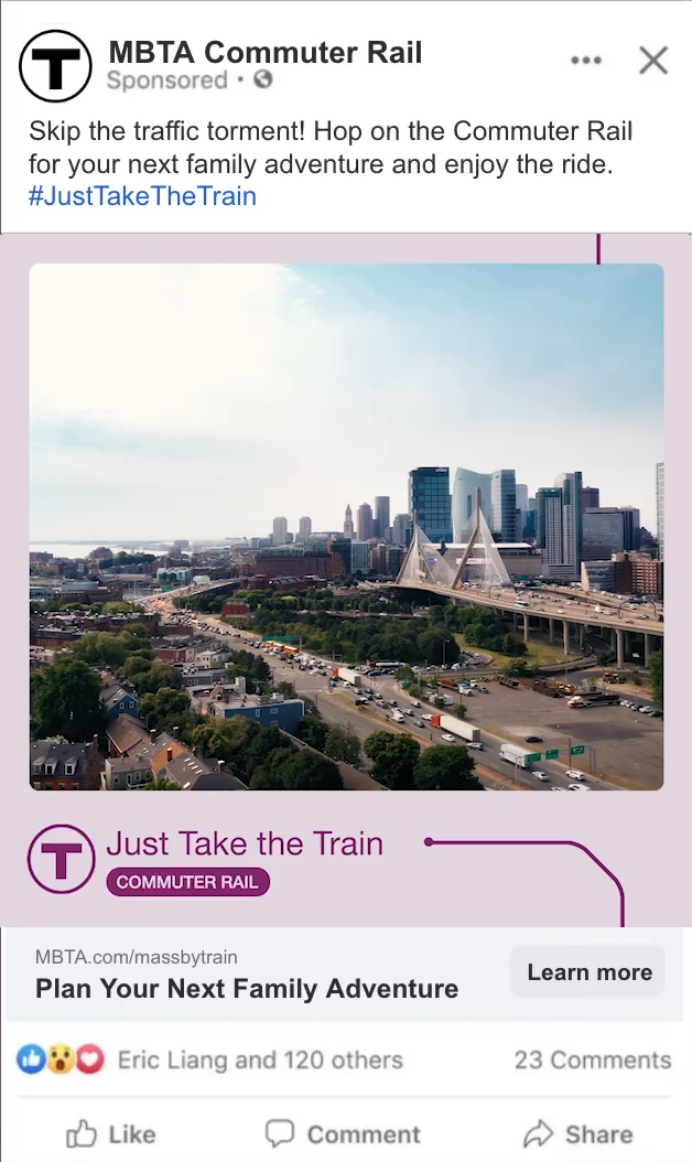 MBTA and Keolis Launch New Commuter Rail Marketing Campaign