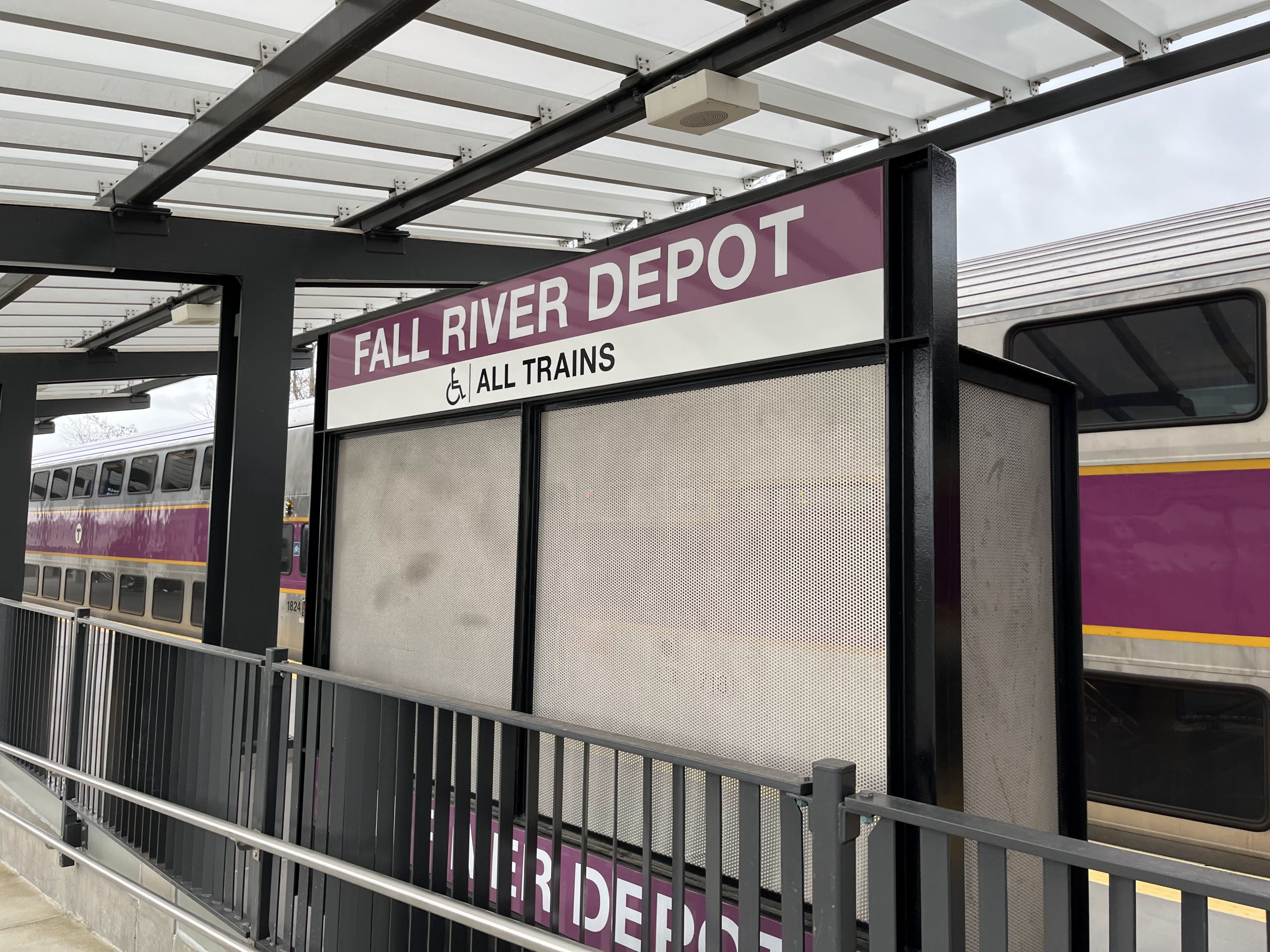 Fall River Depot (Now Running) Commuter Rail Station | Fall River, MA