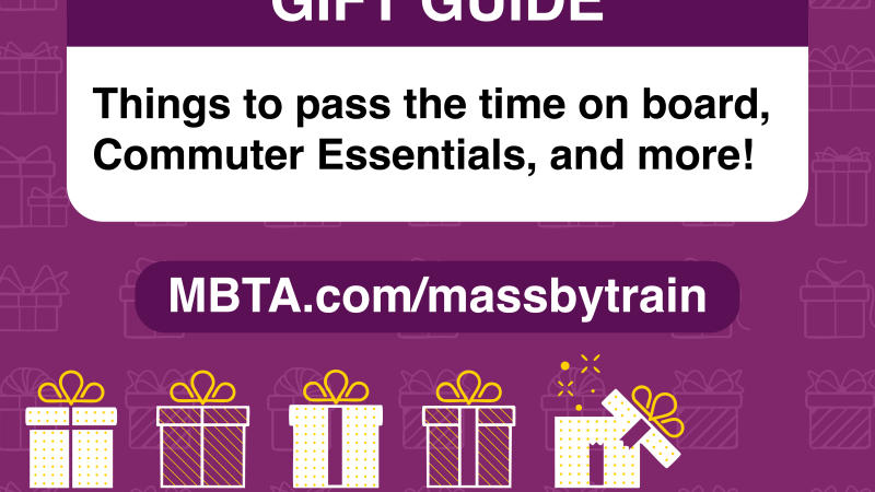 The Ultimate MBTA Commuter Rail Gift Guide