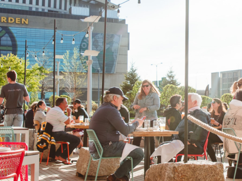 Lowell Line on the Commuter Rail